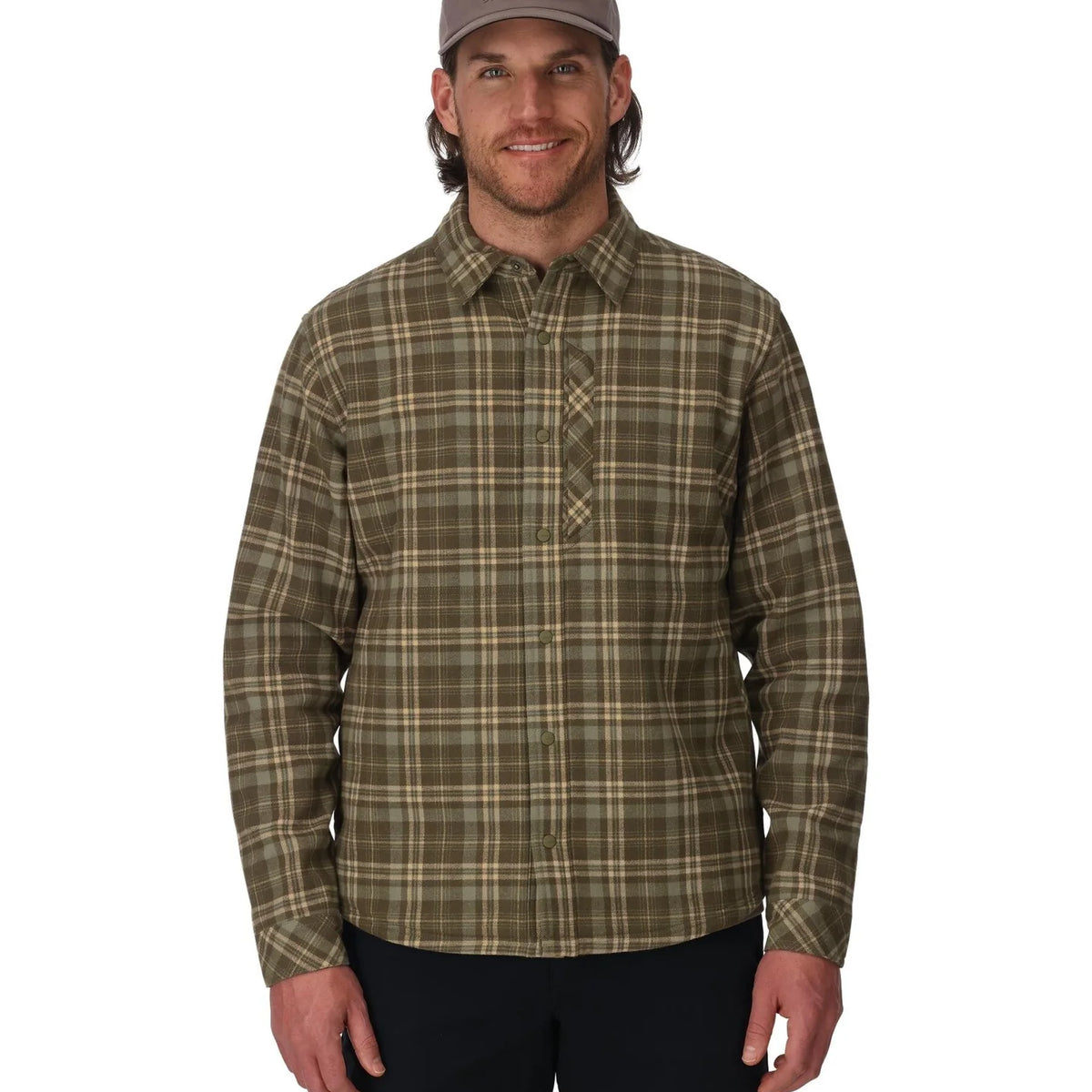 Simms Coldweather Flannel Shacket Schooner Plaid – Yellowstone Angler