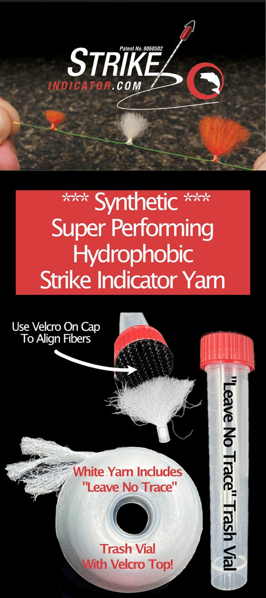 New Zealand Strike Indicator Hydrophobic Synthetic Yarn Spools – Yellowstone Angler