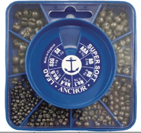 Anchor Lead Double Cut Split Shot Selection – Yellowstone Angler